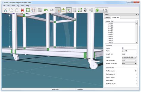 3d Software For Designing Aluminum T Slotted Framing Project