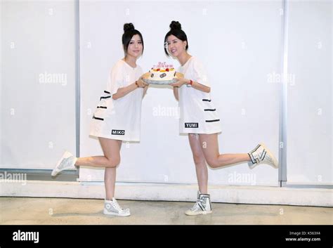 Twin Sisters Miko Bai And Yumi Bai Of Singaporean Duo By Attend A Thank You Event To Mark The