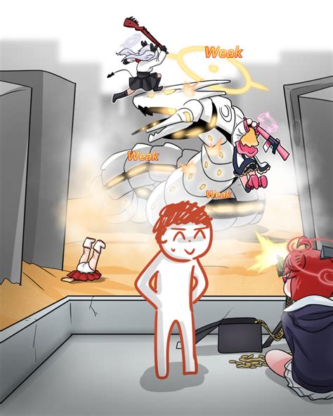 C H Doodle Sensei Blue Archive Iori Blue Archive Maki Blue Archive Momoi Blue Archive