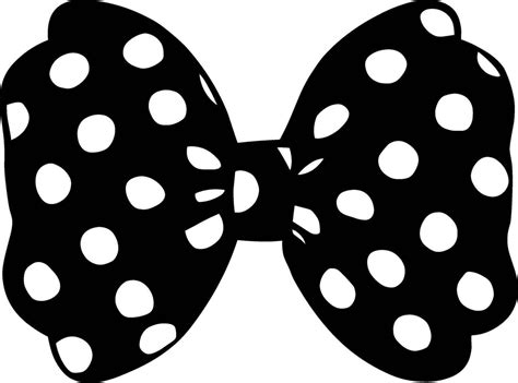 Polka Dot Bow 48269336 Vector Art At Vecteezy
