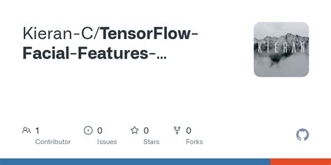 github kieran c tensorflow facial features detection