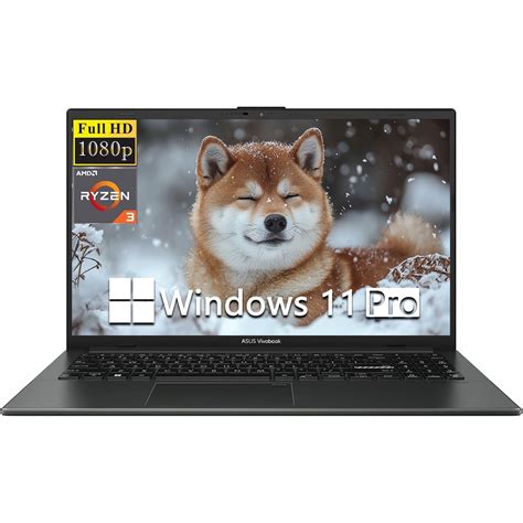 Asus Vivobook Go Fhd Slim Laptop Amd Ryzen U Business Laptop Gb Ram Gb Ssd Fast