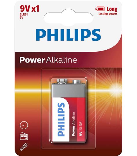 Baterie Philips 9V POWER ALKALINE Kutil Florenc Cz
