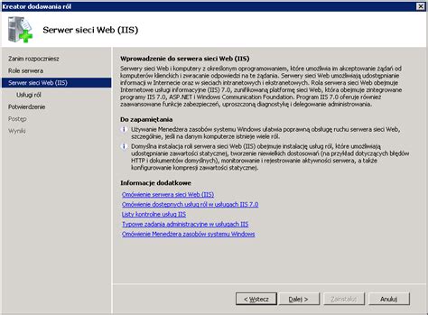Instalacja I Konfiguracja Serwera W Windows Server 2008 Systemy