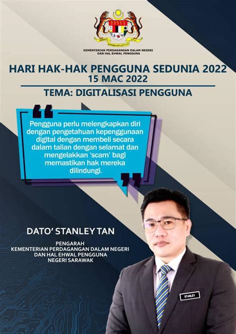 Kpdn Sarawak Selamat Menyambut Hari Hak Hak Pengguna