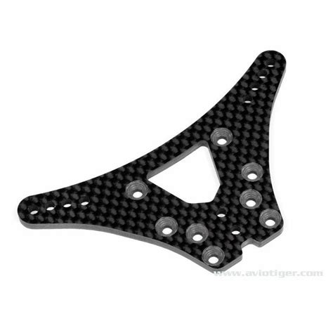 SUPPORT AMORTISSEUR AR CARBONE 790061442 Hot Bodies RC pièce détachée