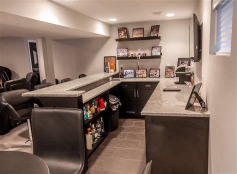 Futuristic Basement Bar Designs Ideas