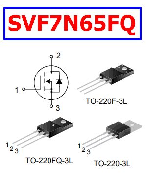 SVF N FQ PDF Datasheet A V MOSFET Transistor