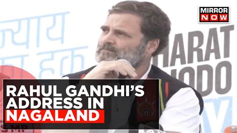 Cong Mp Rahul Gandhi Holds Press Conference During His Bharat Jodo Nyay