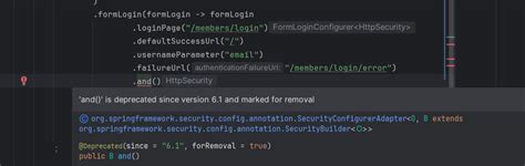 스프링 부트 Springsecurityconfig Deprecated 해결하기