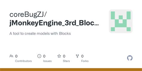 GitHub CoreBugZJ JMonkeyEngine Rd BlocksBuilder A Tool To Create Models With Blocks