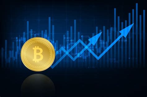 Premium Vector Vector Stock Market Trading Graph Cryto Currency Concept