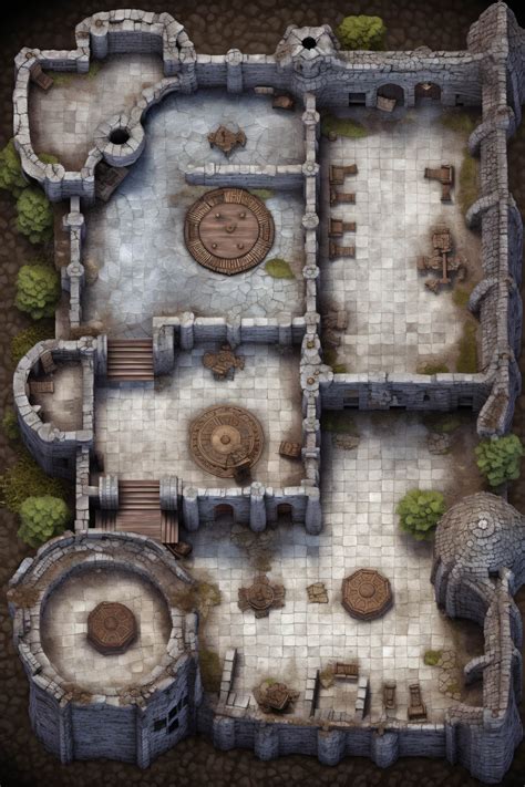 13 Castle Battle Maps Dnd Battle Map Pathfinder Dandd Battlemap