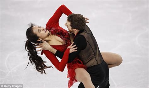 South Korean Olympic Skater Suffers Wardrobe Malfunction Daily Mail