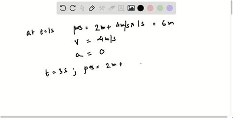 SOLVED Figure Ex Shows The Velocity Versus Time Graph Is Shown For A Particle Moving Along