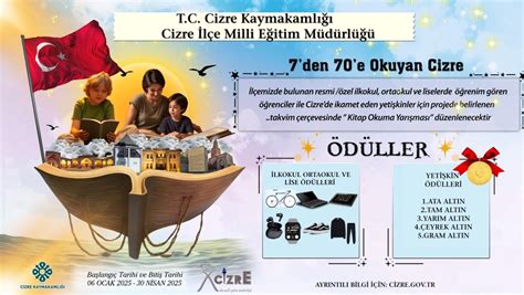 7 den 70 e Okuyan Cizre Projesi Başladı