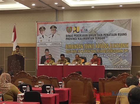 Dinas PUPR Provinsi Kalteng Gelar Kegiatan Bimtek Katalog Elektronik