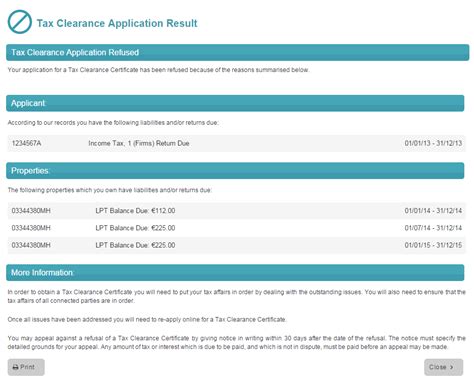 Apply For Tax Clearance Online Using ETax Clearance ETC