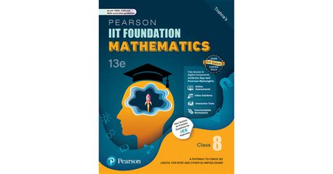 Pearson IIT Foundation Mathematics Class For JEE NTSE Olympiad Exams Th Edition Book