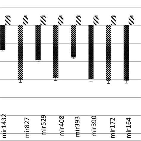 Relative Expression Of Nine Target Genes The Samples Names Are Shown Download Scientific