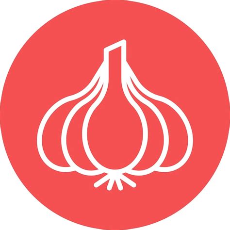 Premium Vector Vector Design Garlic Icon Style