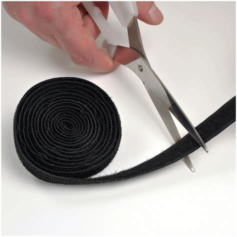 Cable Tidy Hookandloop Band 1 2m Black Reusable — Trade Superstore Online
