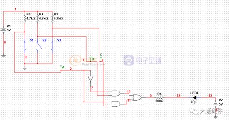 软硬件实现二选一逻辑选择器 电源网星球号