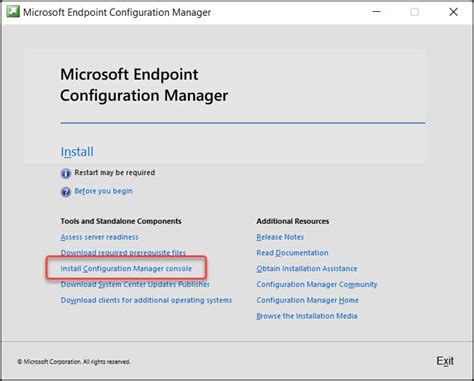 Better Methods To Install SCCM Console On Windows