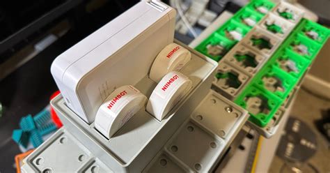 Niimbot Label Maker And Extra Label Holder Gridfinity By Ridflea Download Free Stl Model