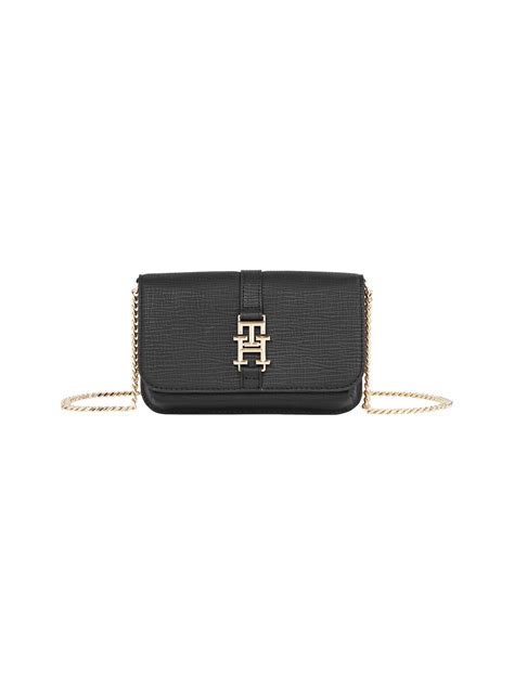 Tommy Hilfiger Käsilaukku Th Plush Mini Crossover Musta Kekäle