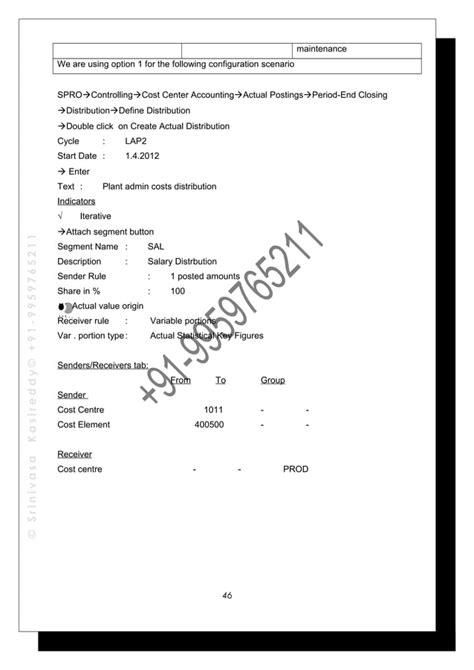 sap co step by step config guide and user manual part 1 doc