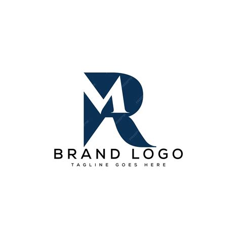 Logotipos vectoriales creativos con la letra RM | Vector Premium