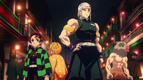 Demon Slayer Kimetsu No Yaiba Arco Do Distrito Do Entretenimento