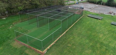 Corley Cricket Club Non Turf Cricket Practice Facility Installation Dura Sport