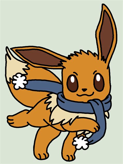 Eevee Scarf Base Xmas 2024 By Zwolfielove On Deviantart