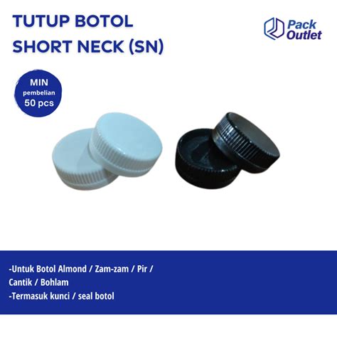 Jual Tutup Botol Plastik Long Neck LN Short Neck SN Almond Milk