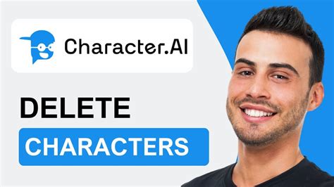 how to delete characters in character ai quick guide 2024 youtube