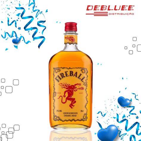 Licor Fireball De Canela And Whisky 750ml Shopee Brasil
