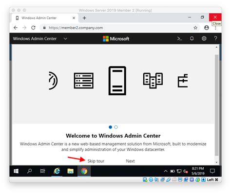 Installing Windows Admin Center In Windows Server