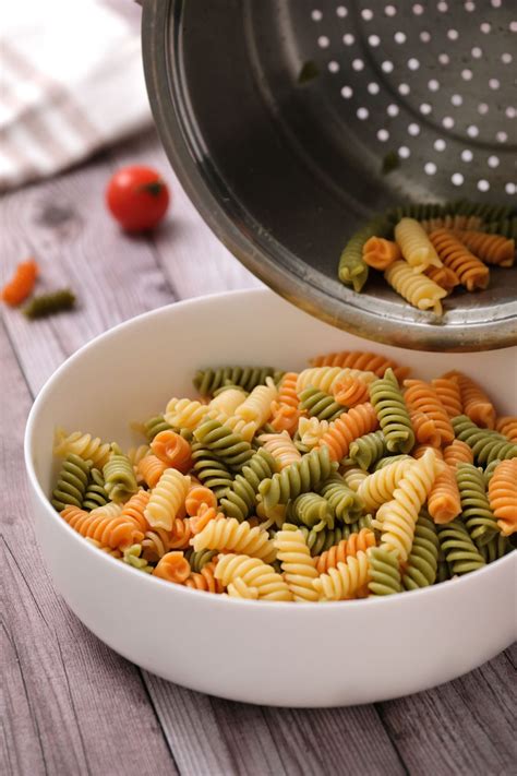 Tri Color Italian Pasta Salad Easy Recipe With Italian Dressing And