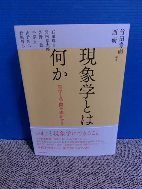【目立った傷や汚れなし】 現象学とは何か 哲学と学問を刷新する 竹田青嗣 西研 河出書房新社 2020年初版 帯ありの落札情報詳細