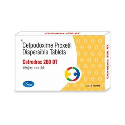 Leeford Cefpodoxime Proxetil Tablet At Rs 96 Box In Surat Id 27130150155