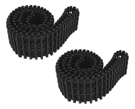 2 Unids 78cm De Orugas De Plástico Para Diy Buliding Robot Cuotas sin
