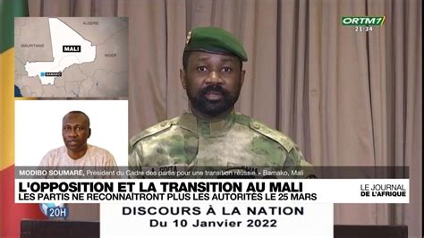 Mali les partis d opposition ne reconnaîtront plus les autorités de transition le mars