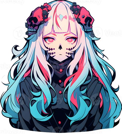 Dark Anime Girl With Weapons