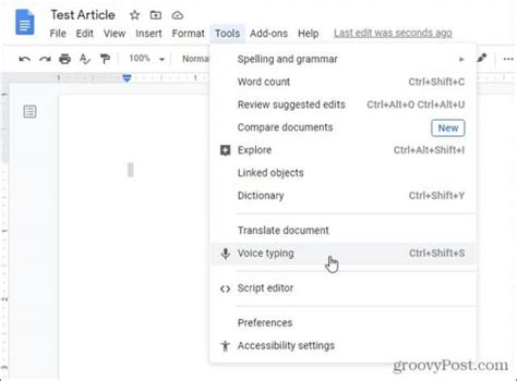 How Google Docs Voice Typing Works