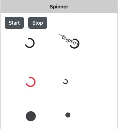 Spinner Bootstrap NSB App Studio Spinner Bootstrap NSB App Studio