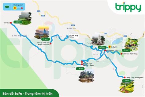 Bản Đồ Các Khu Du Lịch Sapa Hướng Dẫn Tự Do Khám Phá