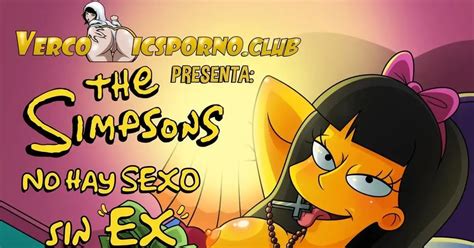 Comics Jala Ganso Los Simpson No Hay Sexo Sin Ex Milky Bunny