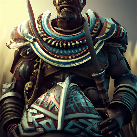 Zulu Armor King Tribal African King Warrior · Creative Fabrica
